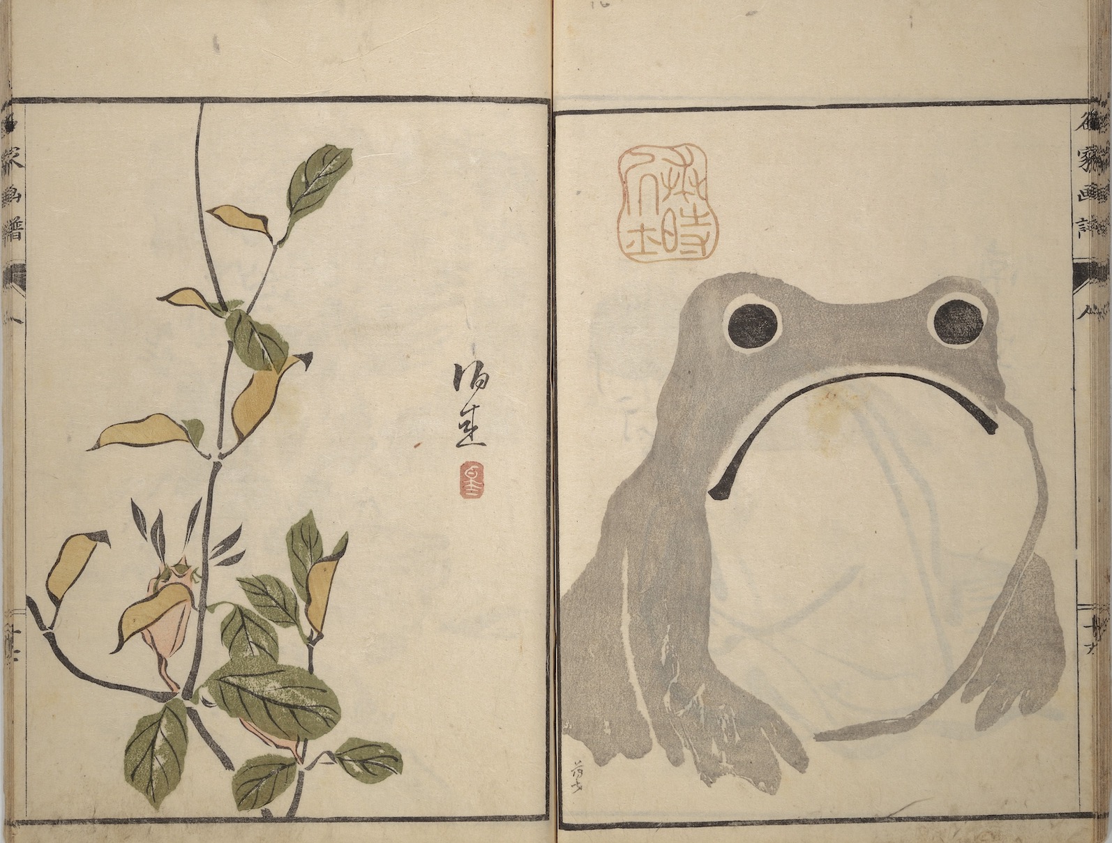 The Toad Illustrations of Matsumoto Hoji - The Art of Zen