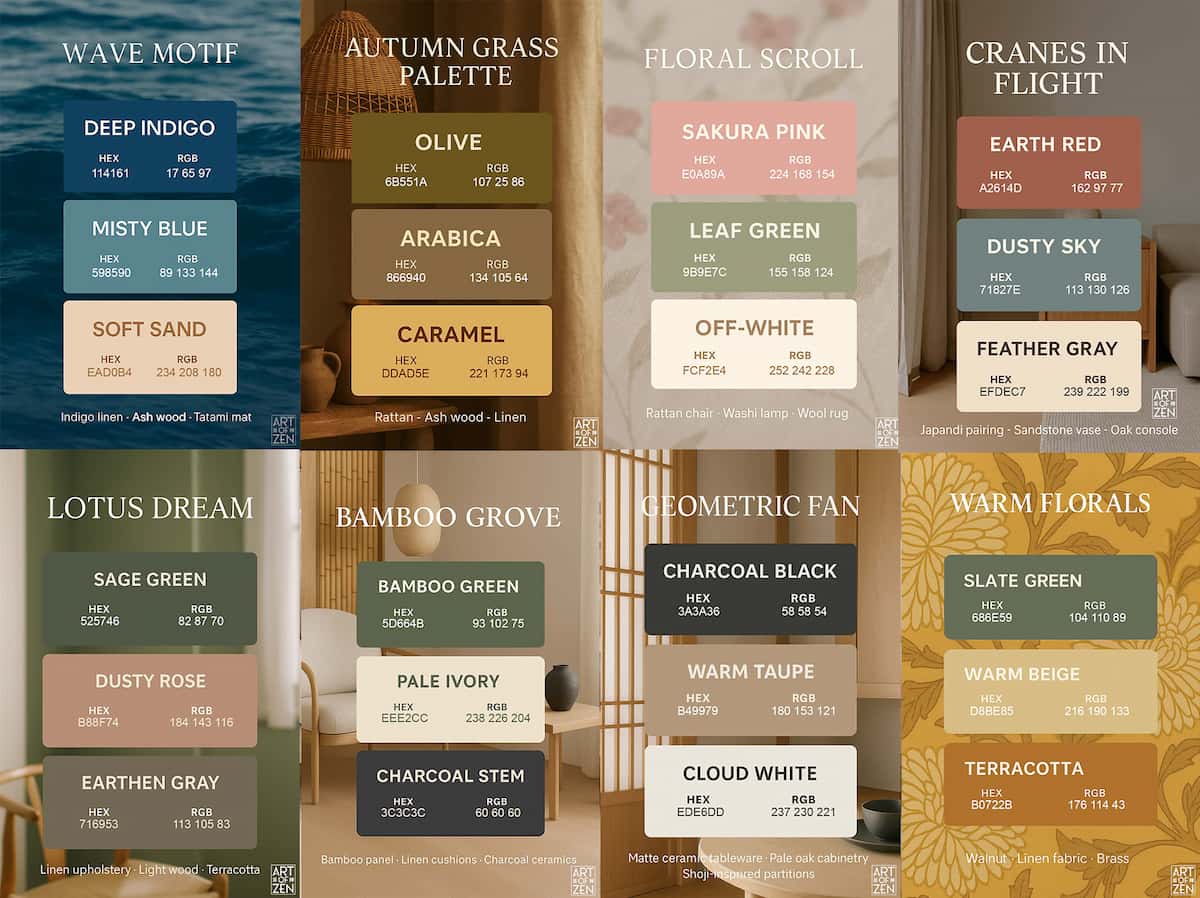 Master the Ultimate Japandi Color Palette - The Art of Zen